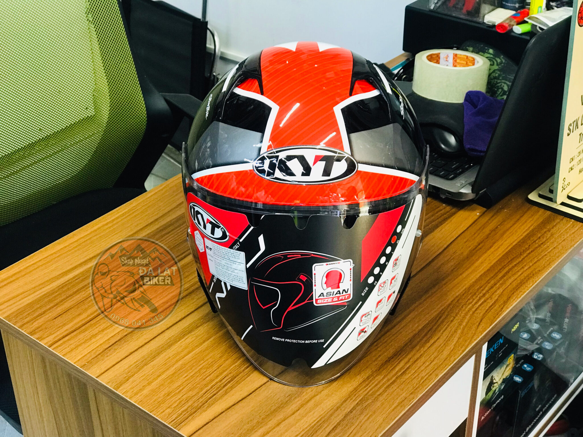 KYT NFJ SUPER KIP - Shop Phượt Đà Lạt Biker