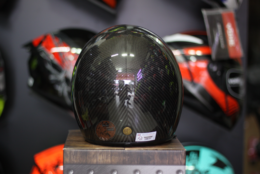 BULLDOG HELI CARBON 3D - Shop Phượt Đà Lạt Biker